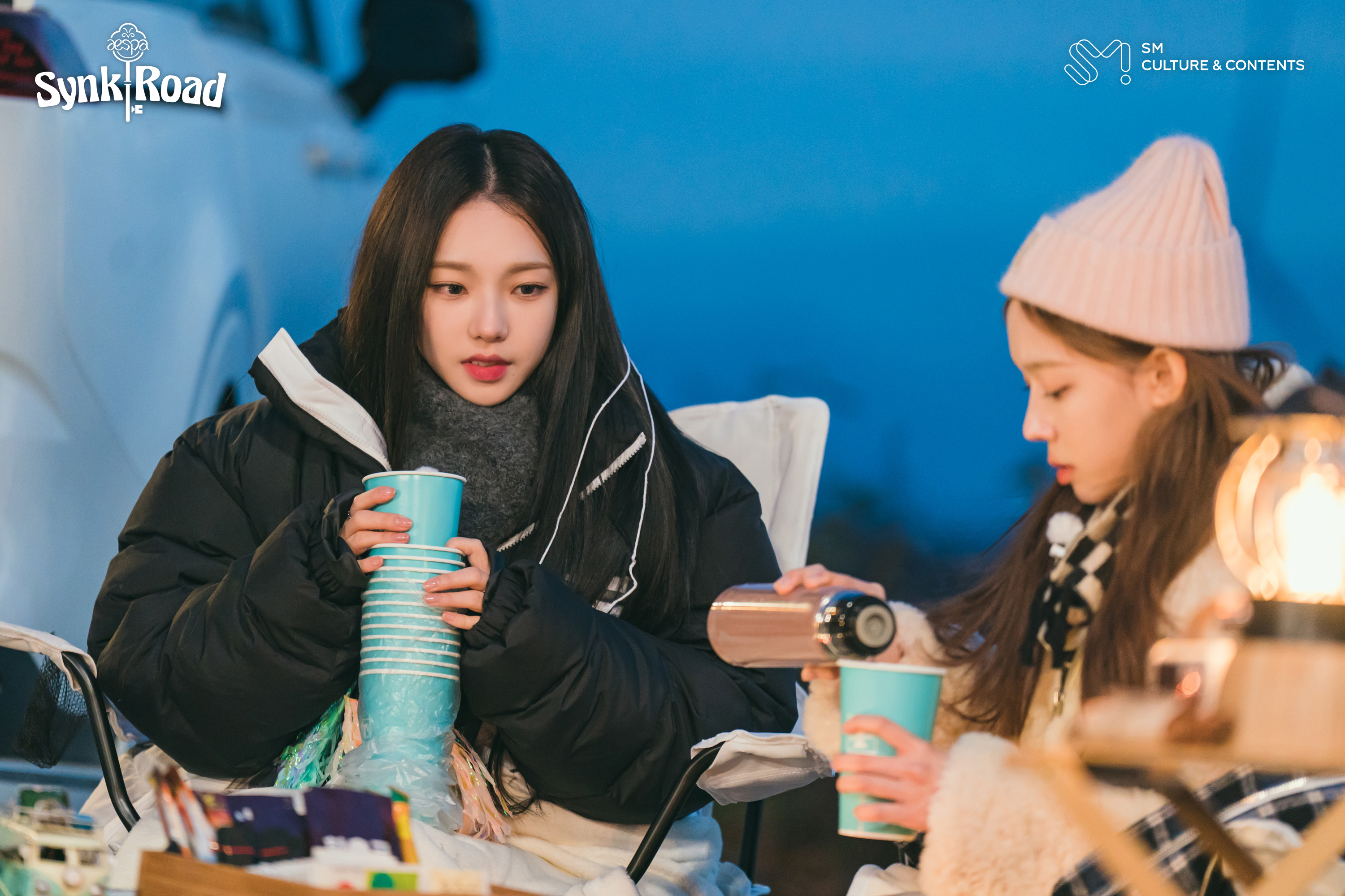 SM C&C STUDIO on Twitter: "@wavve_official @aespa_official [#에스파의싱크로드] 에스파랑 별보러 가지 않을래?⭐️🧡 ...