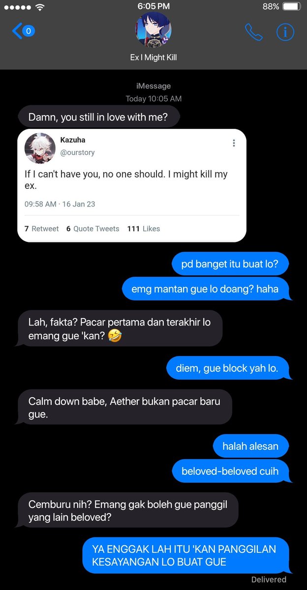 TOPUP MURAH 📌 PAKE CW TW YANG BENAR on Twitter: "CW // BXB , SCARAZU , Scara X Kazuha , slight ...