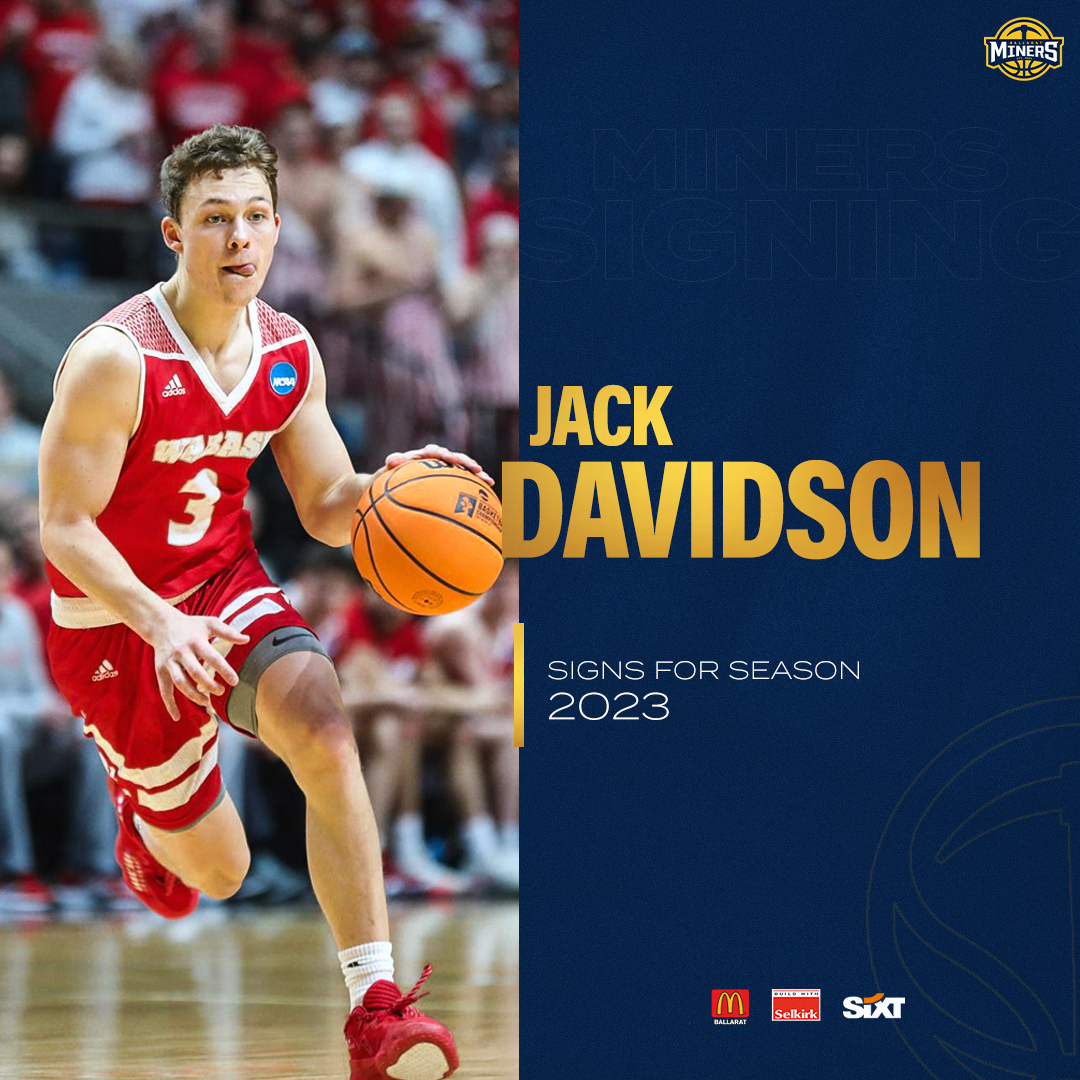 Ballarat Miners on Twitter: "𝗡𝗘𝗪 𝗣𝗟𝗔𝗬𝗘𝗥 𝗦𝗜𝗚𝗡𝗜𝗡𝗚! Jack Davidson will be a Miner for 2023! 🙌 ...