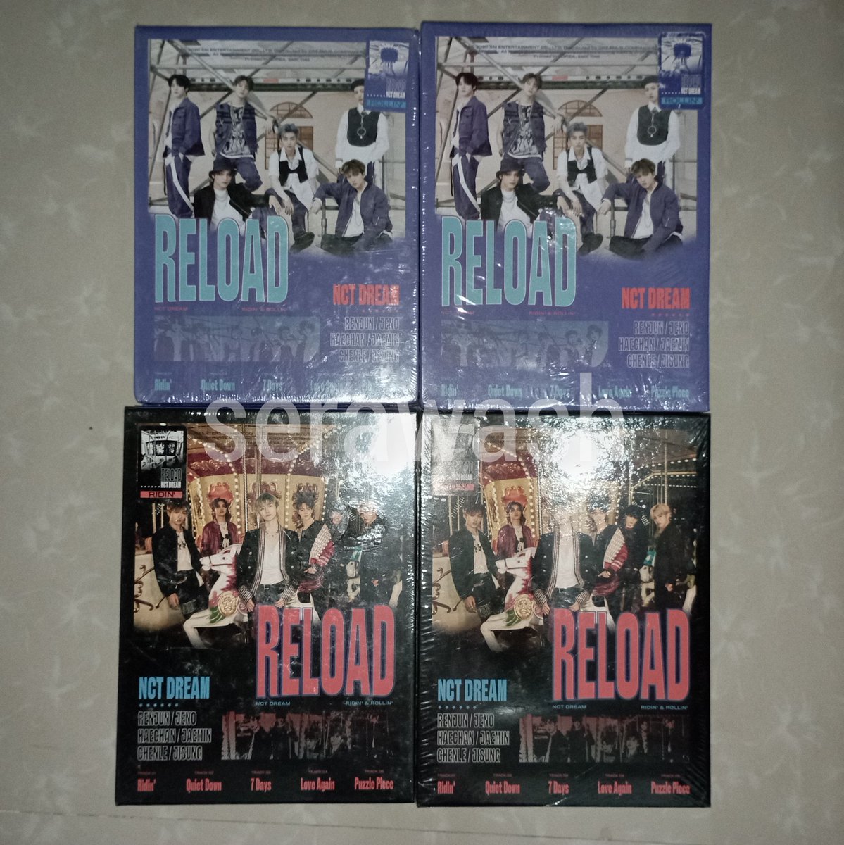 PATUHI RULES! on Twitter: "🫶 WTS CLEARANCE SALE BULK ALBUM NCT DREAM RELOAD (RIDIN' & ROLLIN ...