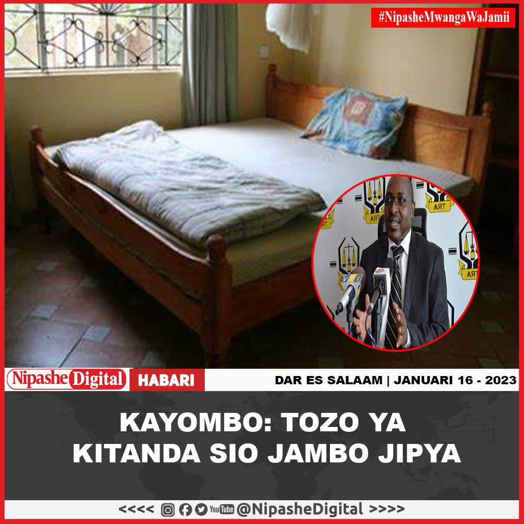 #HABARI Mkurugenzi wa Huduma kwa Mlipa Kodi TRA, Richard Kayombo ...