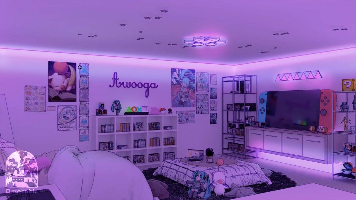 Omorphia 🎃 | Background Art Illustrator on Twitter: "It's game time! which is your dream room? 🎮