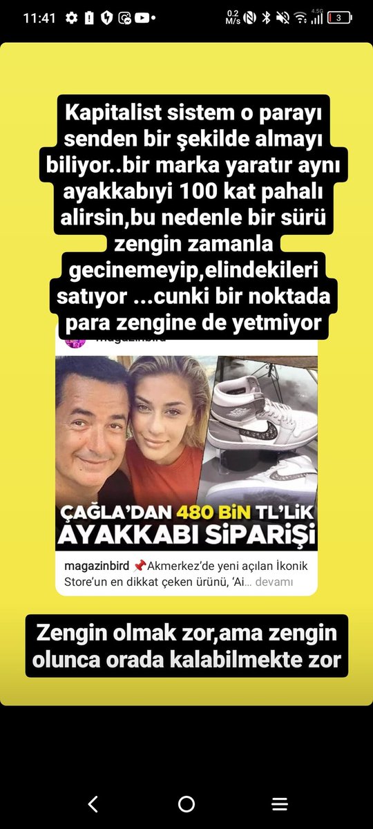 Mert Başaran on Twitter: "Kapitalist sistem bir marka yaratıp size aynı ayakkabıyi 100 kat ...