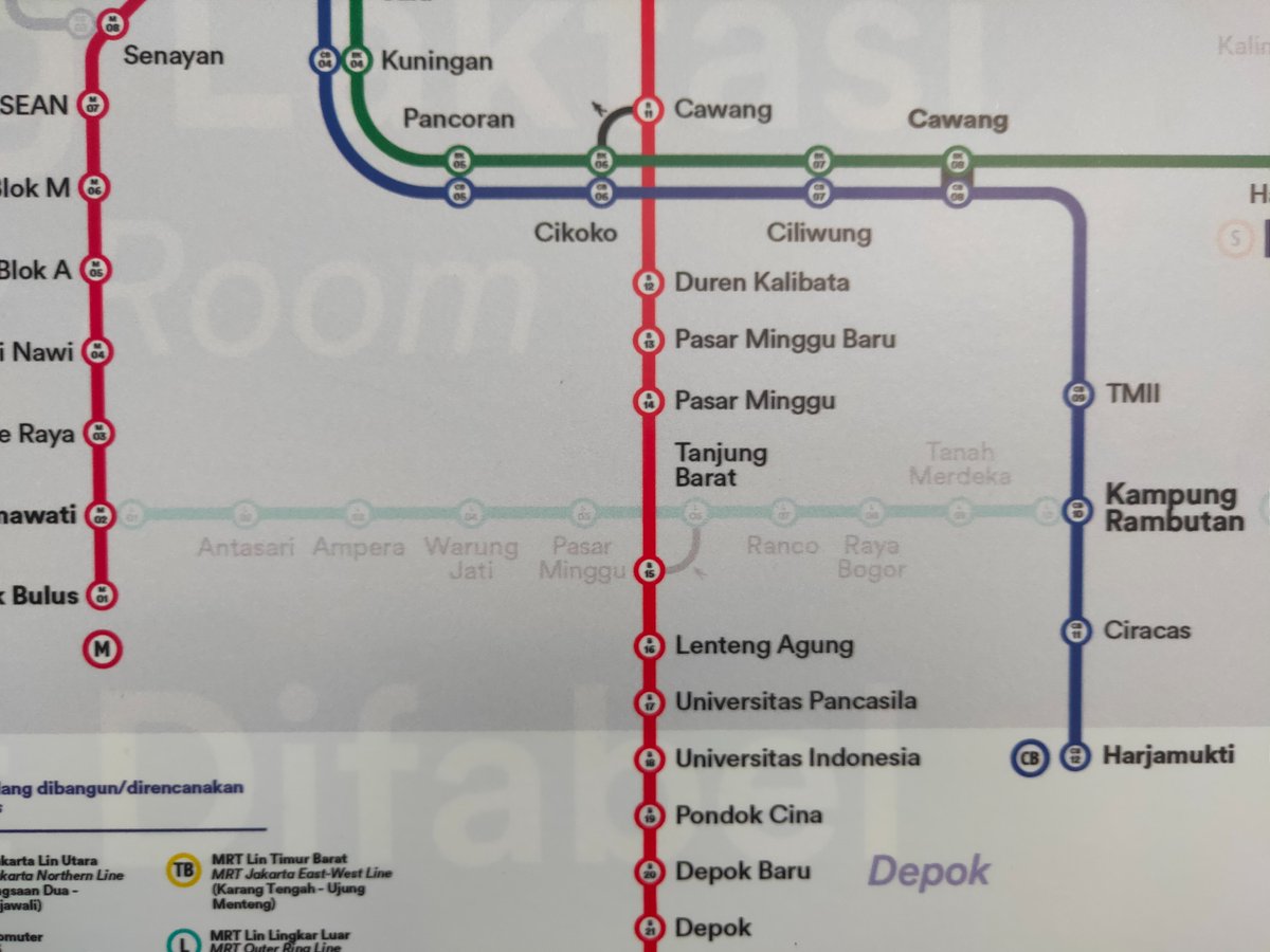M. Gaz on Twitter: "Ada update terbaru di peta jaringan kereta perkotaan Jabodetabek ...