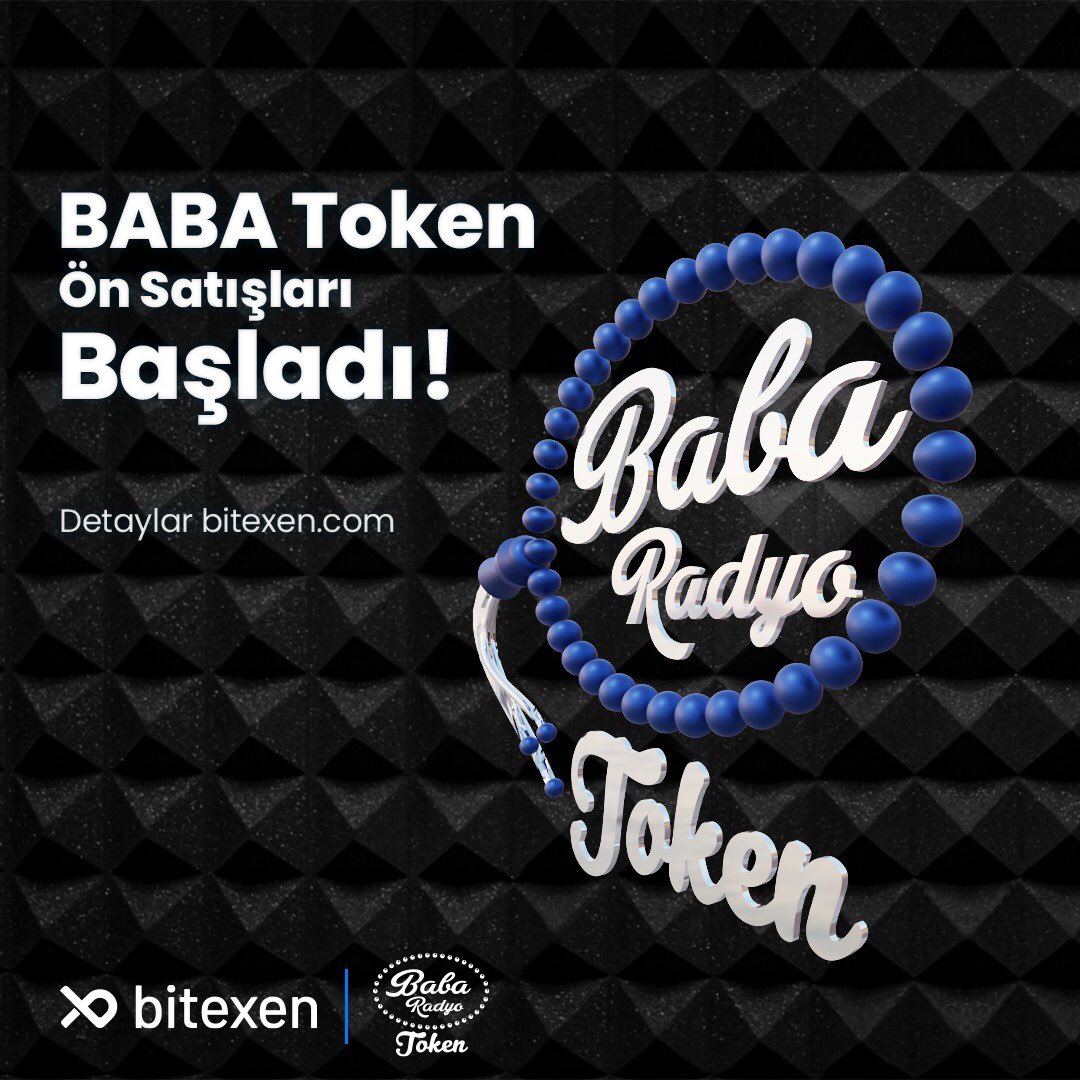 Bitexen on Twitter: "BABA Token ön satışı başladı! Hemen https://t.co/2blWju74pj sayfasını ...