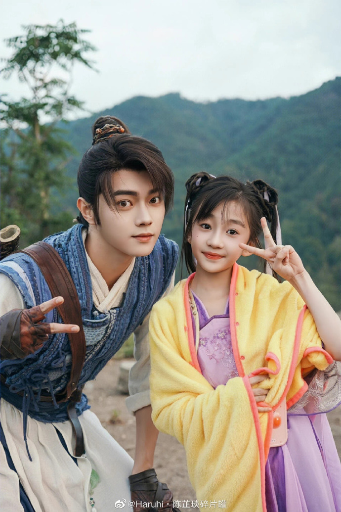 Xukai Drama Update on Twitter: "Xu Kai with child actress, Zhi Yan Chen who will be playing Qi ...