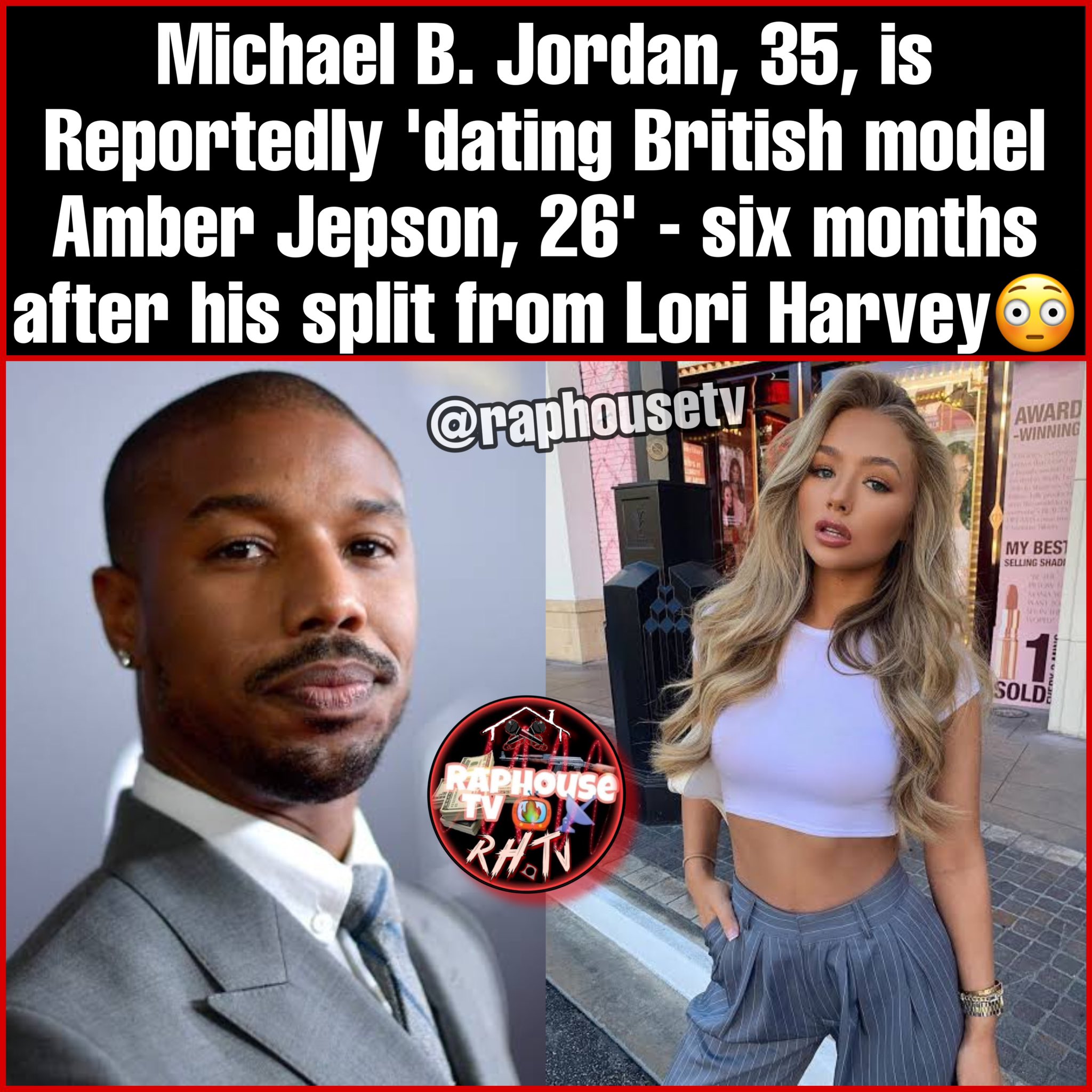 Raphousetv (RHTV) on Twitter: "Michael B. Jordan, 35, is Reportedly 'dating British model Amber ...