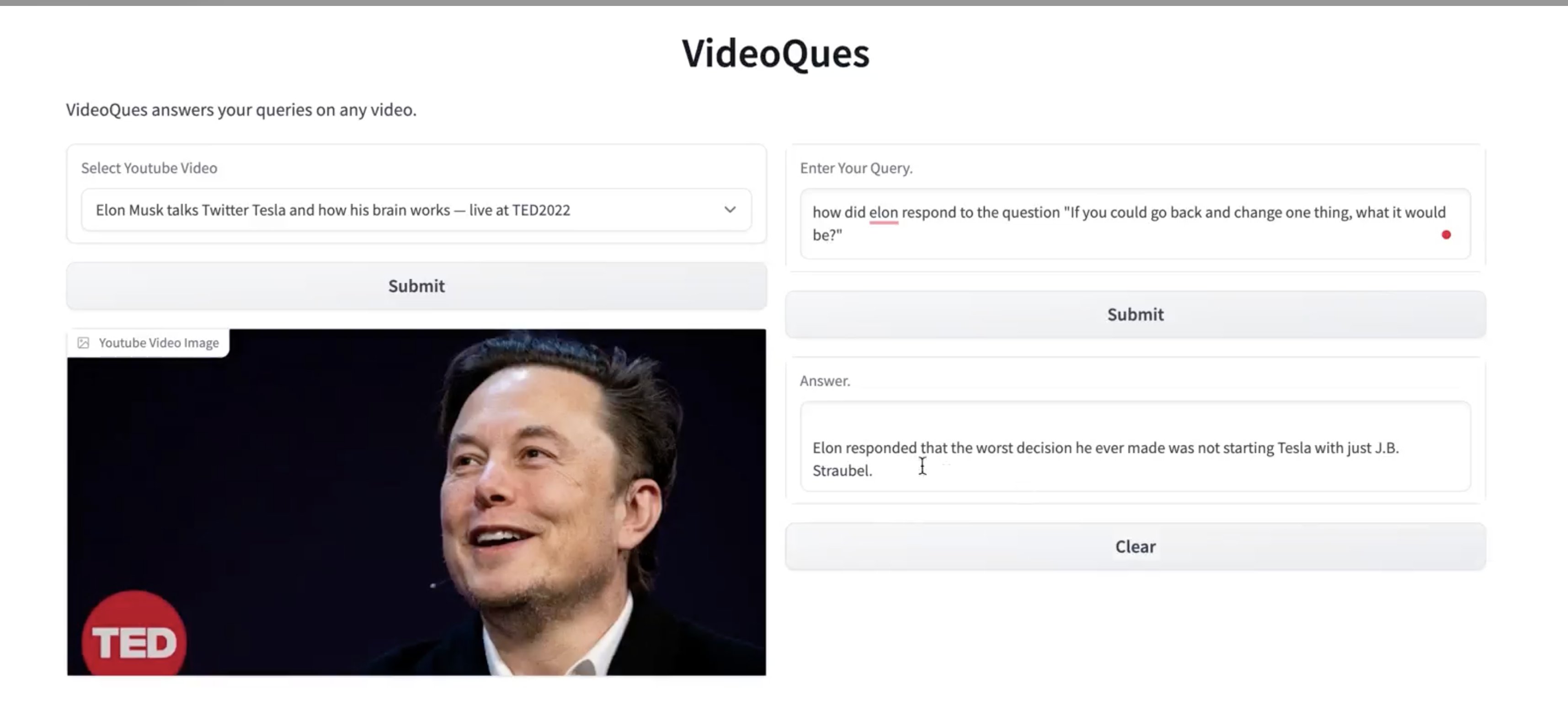 Jerry Liu on Twitter: "I want to give @ravithejads a big shoutout for building VideoQues on top ...