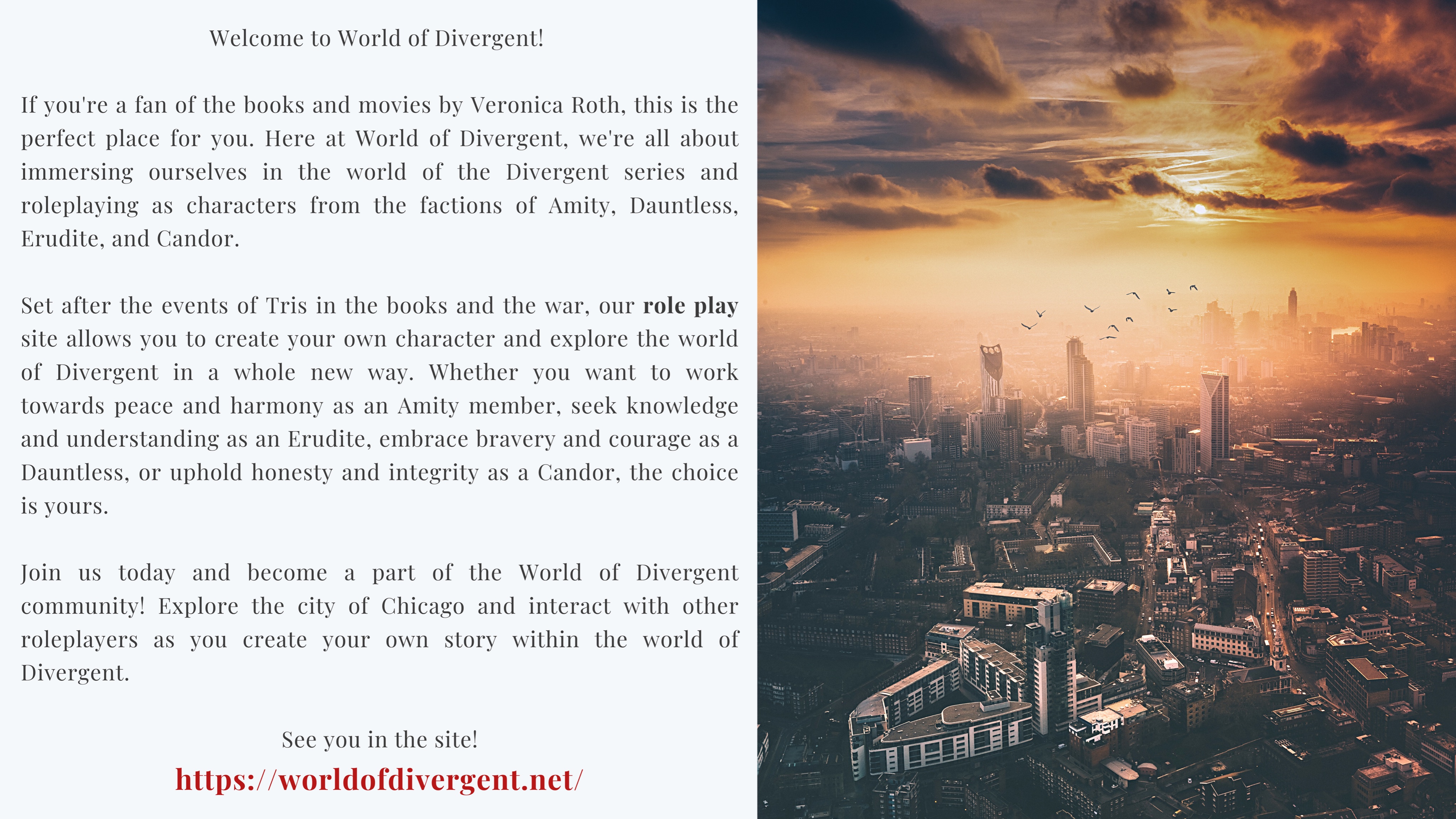 World of Divergent | Role Play Writers (@WoDivergent) / Twitter