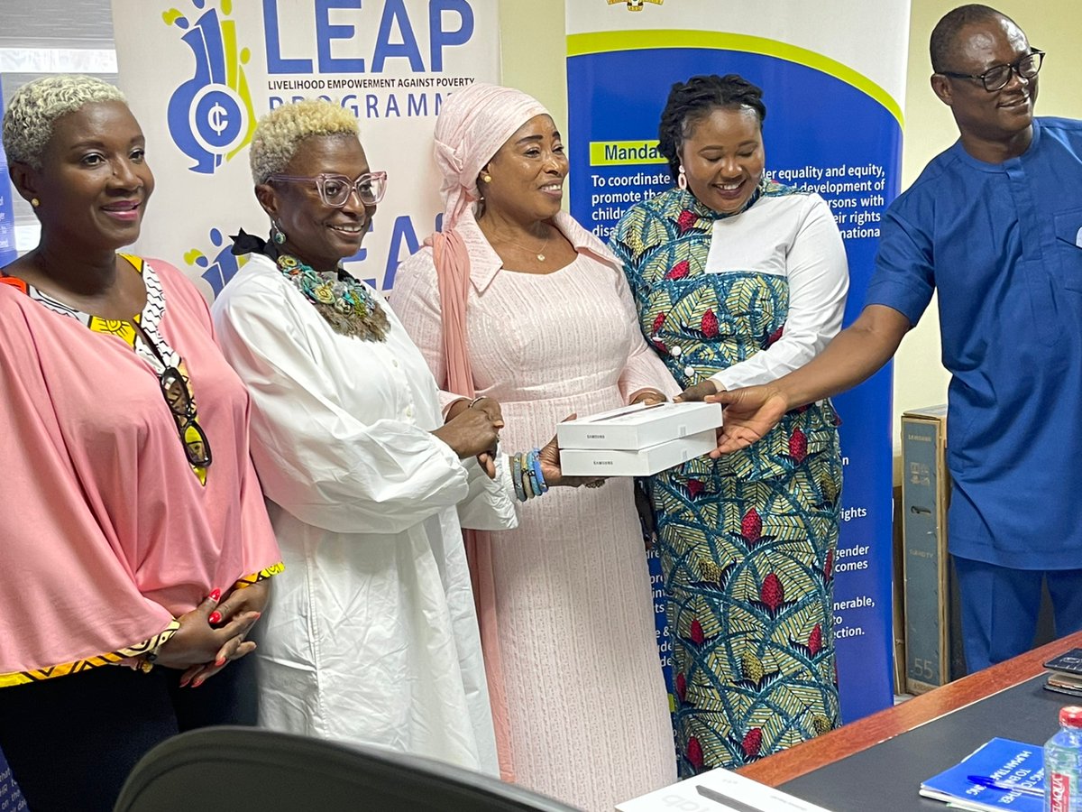 WFP Ghana on Twitter: "Today, we handed over digital tablets to 🇬🇭@Leap_Programme to assist in ...