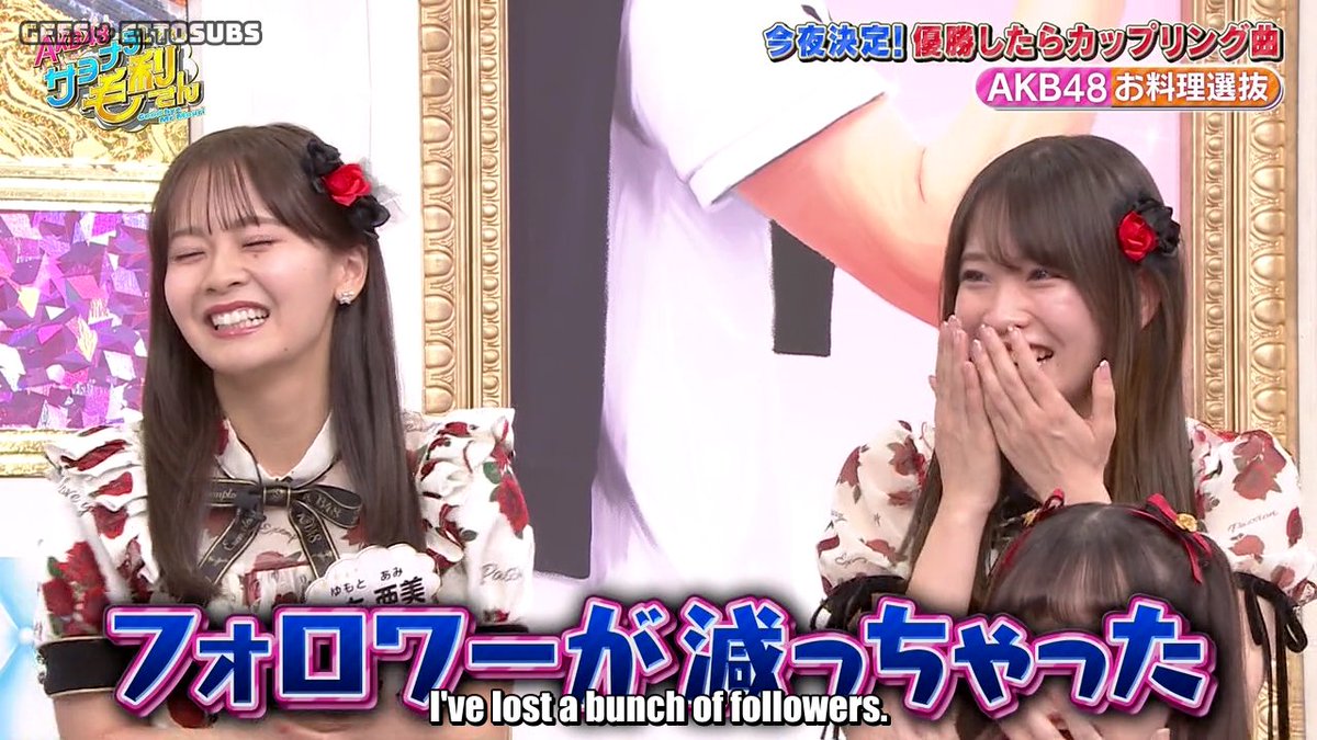 mae on Twitter: "RT @EitoSubs: [EngSubs]230112 AKB48 Sayonara Mouri-san ep38 The sales battle in ...