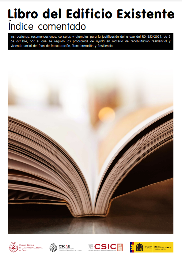 CSCAE on Twitter: "El Libro del Edificio Existente es un instrumento esencial para que la ...