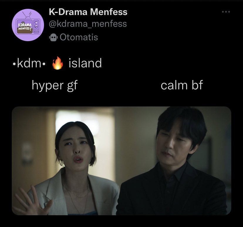 K-Drama Menfess on Twitter: "•kdm• 🔥 island 🔥 mereka ada love line nya ga sih🥲 maunya ada🥲🥲 ...