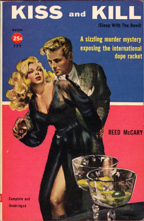 Pulp Covers on Twitter: "Kiss and Kill (Original Title: Sleep With the Devil) https://pulpcovers ...