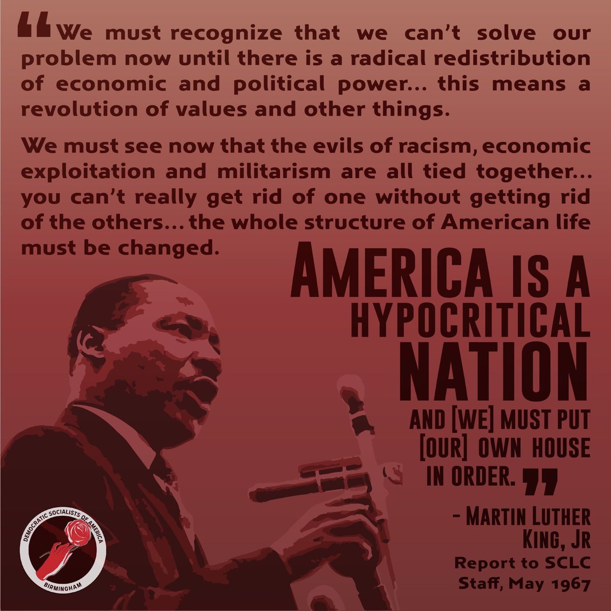 aaron from queens 🫡 on Twitter: "RT @BhamDSA: Today, our nation ...