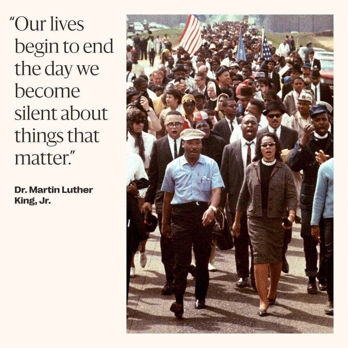 Mlk Selma Quotes Martin Luther King Jr March Selma Hi Res Stock