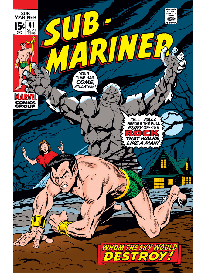 Panini Cómics España on Twitter: "RT @YearOneComics: Sub-Mariner #41 cover dated September 1971."