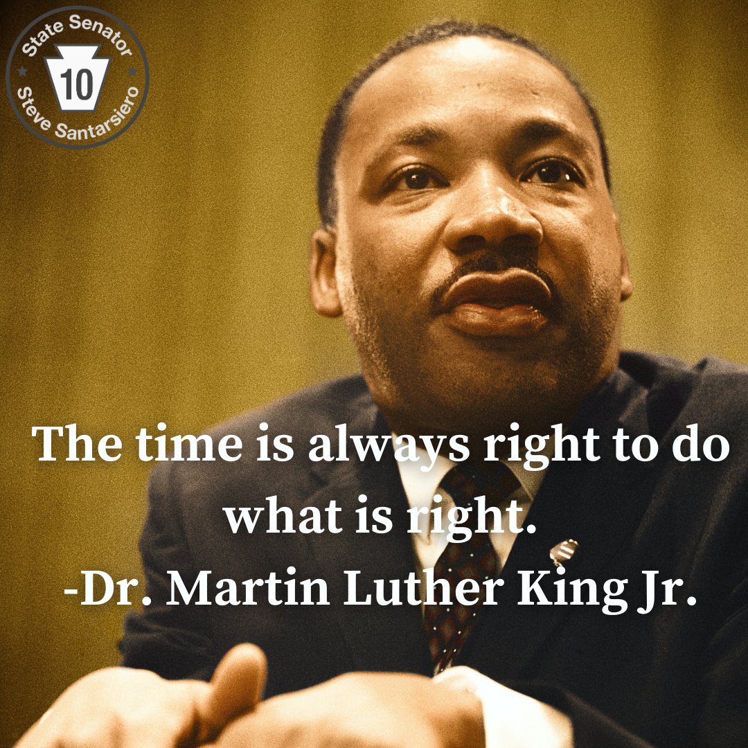Steve Santarsiero on Twitter: "Dr. King never stopped fighting for ...
