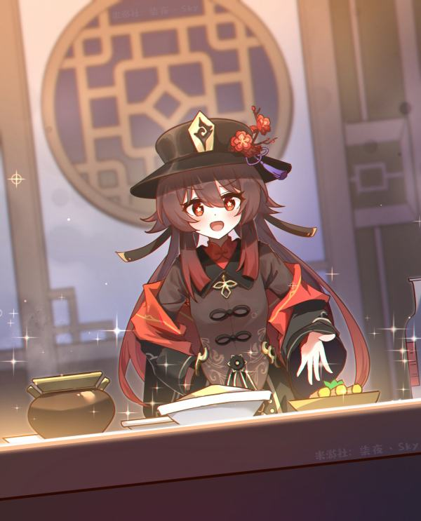 天地行客 on Twitter: "胡桃 https://pixiv.net/artworks/104569614… https://miyoushe.com/ys/article ...