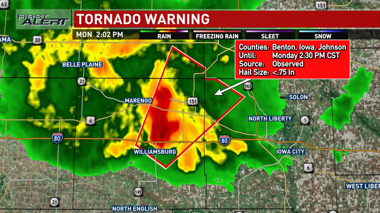 Tornado Warning Radar