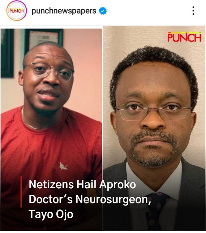 i'm wicked, don't stress me on Twitter: "RT @brainandspinef: I spoke to Dr. Tayo OJO this ...