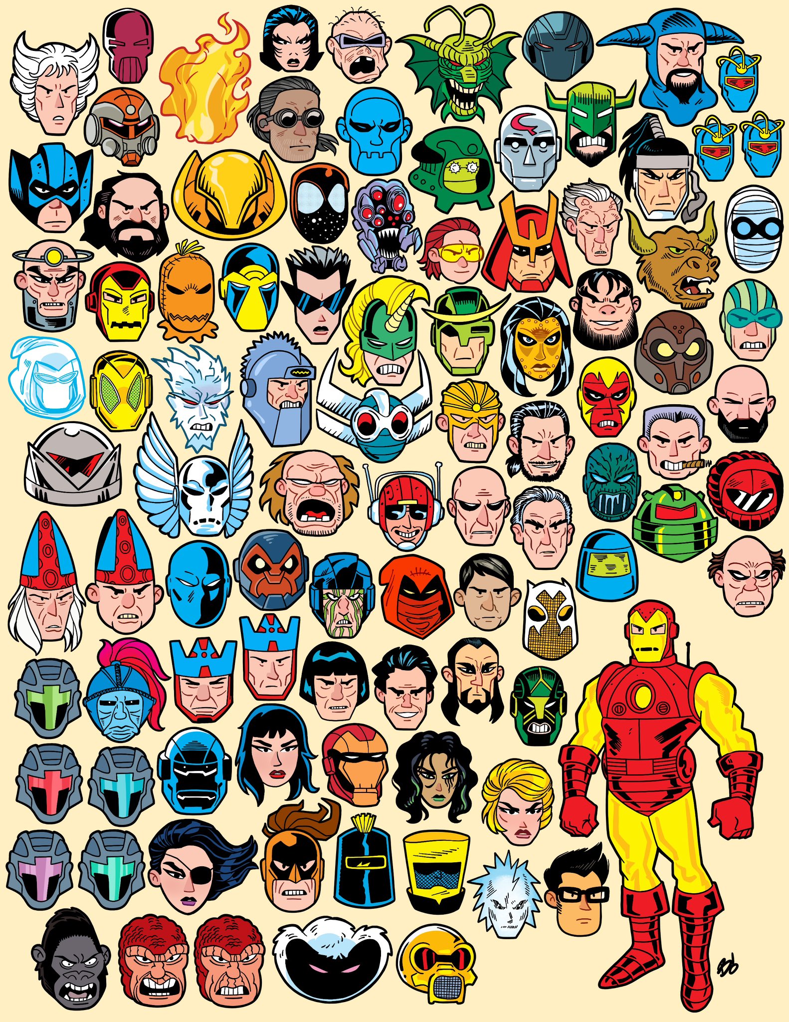 Dave Bardin on Twitter: "Iron Man and his rogues. #Marvel #comics https://t.co/WyP8ZEwhmY" / Twitter