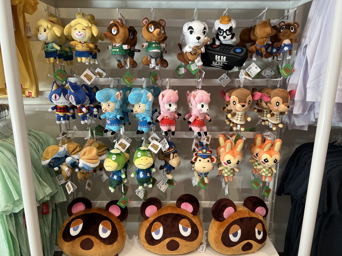 For no reason - here's some Animal Crossing merch I took pics of today ...