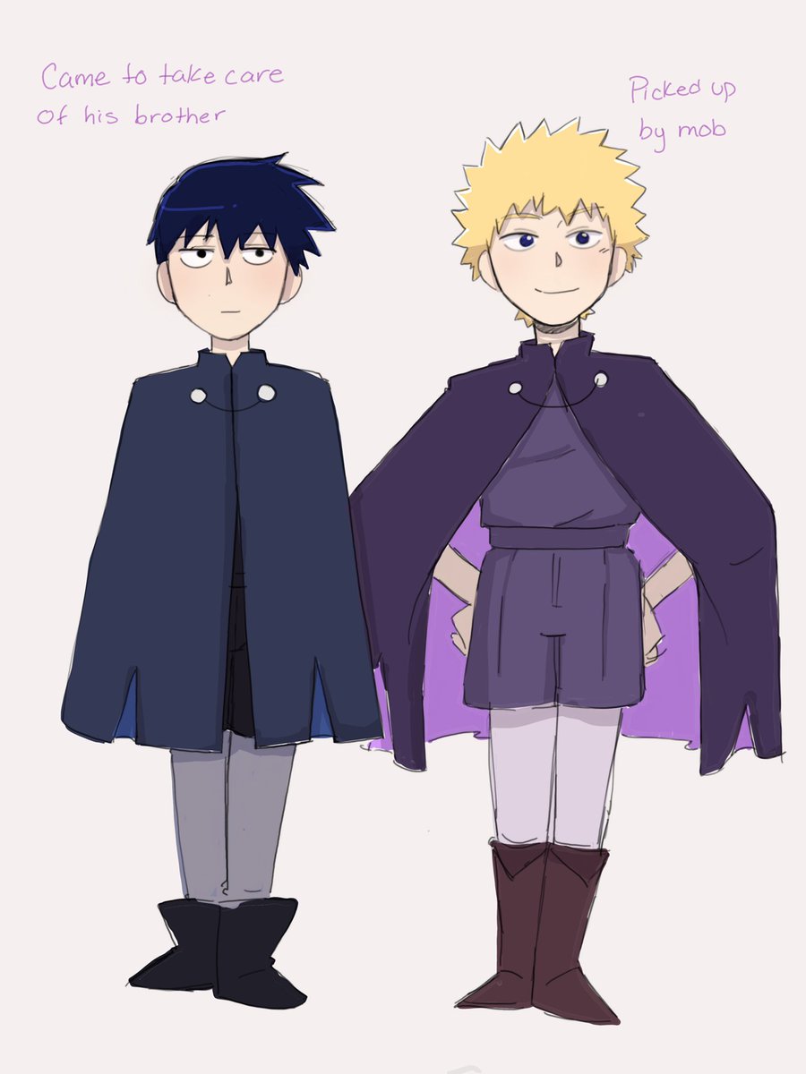 IDLE NOVA💫COMMS OPEN on Twitter: "silly au stuff that make me wish I could write fanfics😭 Reigen ...