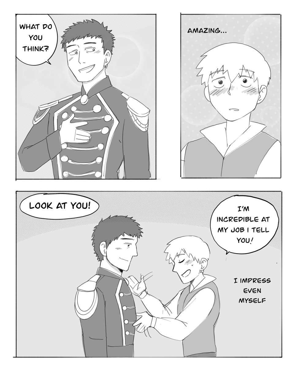 IDLE NOVA💫COMMS OPEN on Twitter: "silly au stuff that make me wish I could write fanfics😭 Reigen ...