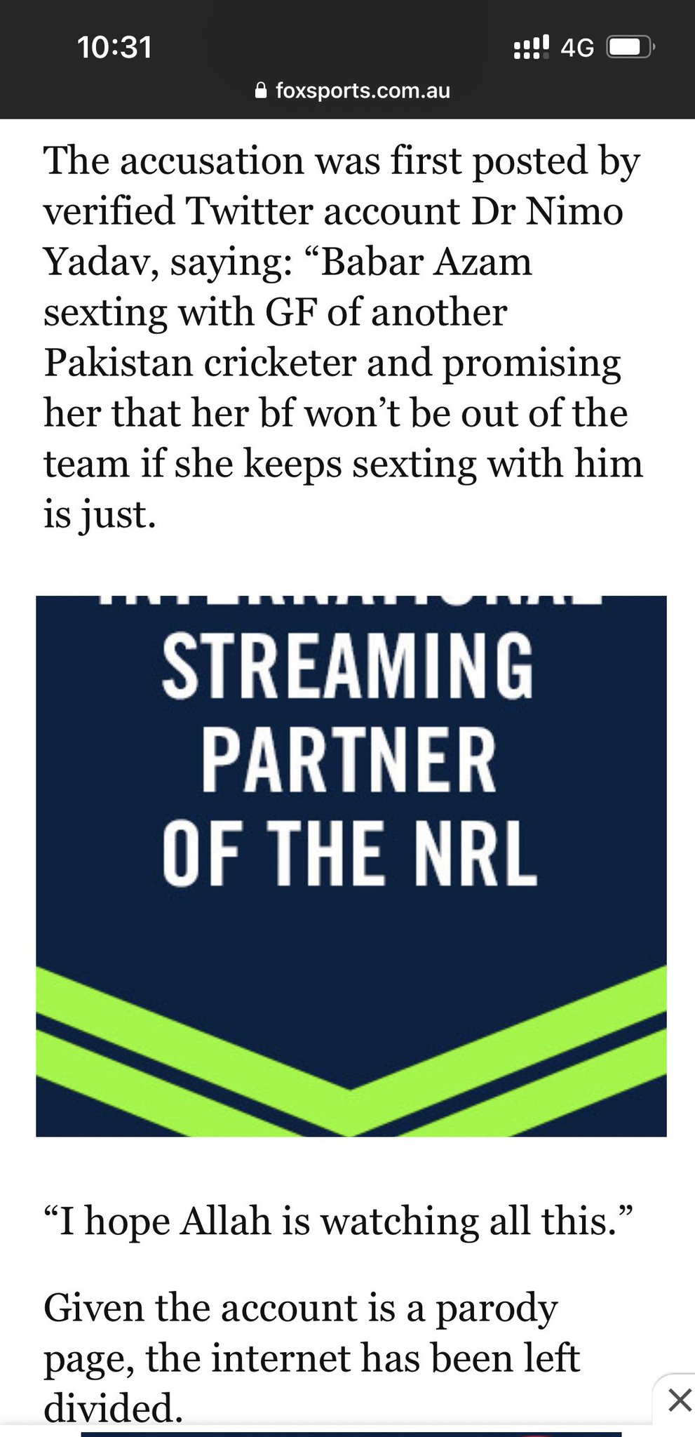 Dr Nimo Yadav on Twitter: "Love for Fox News for giving me due credits, more power to you https ...