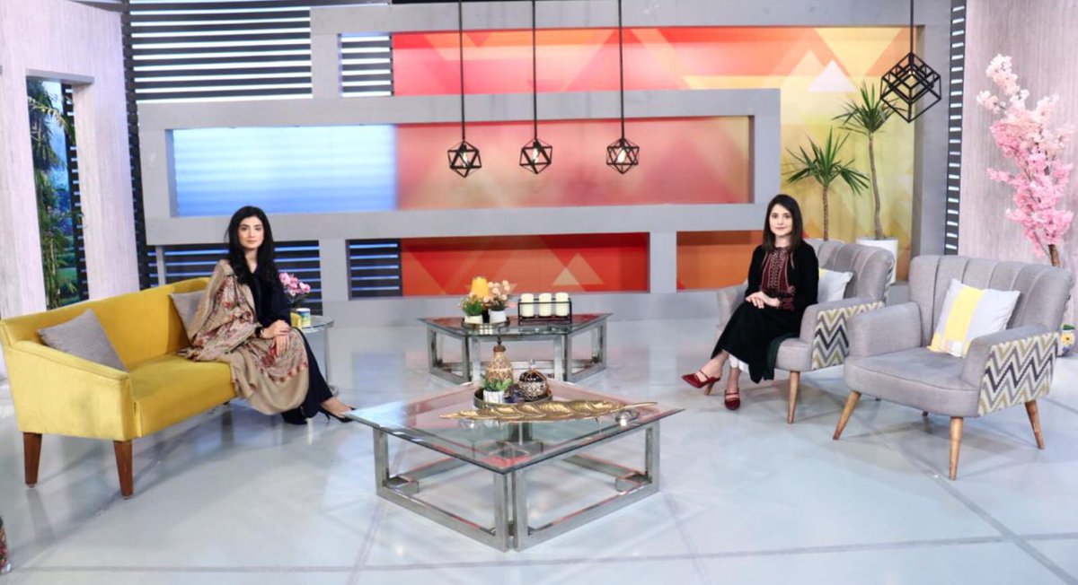 PTV Home on Twitter: "Suraj Baba (Writer) in Conversation with Sabeen Farooq Along with Fatima ...
