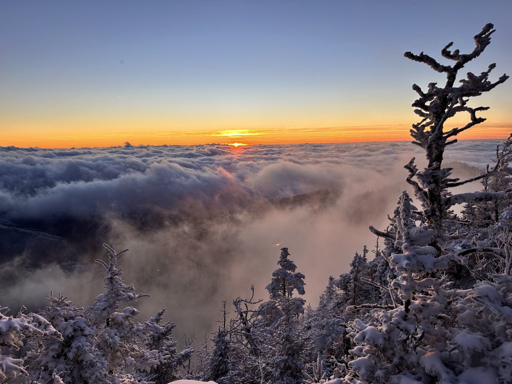 Mount Leconte Winter