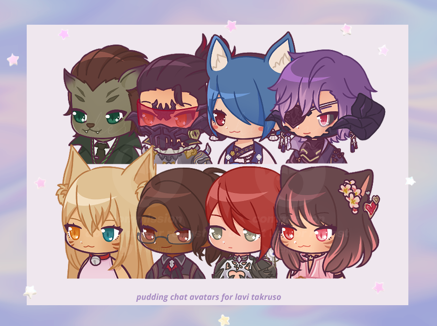 null 「[RTs appreciated!] updated pudding slots」|𝙖𝙧𝙞𝙨𝙖 🐱🍒 cf16 G27-28のイラスト
