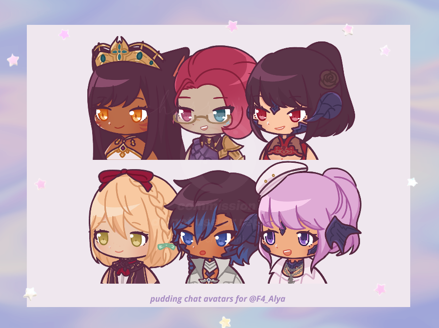 null 「[RTs appreciated!] updated pudding slots」|𝙖𝙧𝙞𝙨𝙖 🐱🍒 cf16 G27-28のイラスト