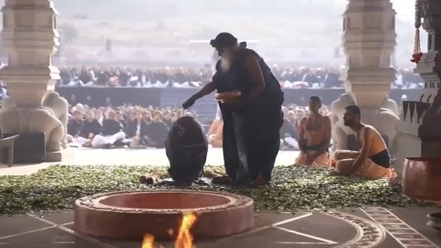 Isha Foundation on Twitter: "A Mystical Experience - Yogeshwar Linga Consecration at # ...