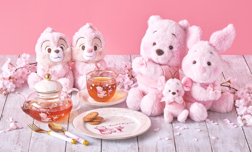 Street Girls Snap on Twitter: "【ニュース】プーさんたちが桜の下でティーパーティーを楽しむ♡ #ディズニーストア に、毎年大人気の桜をモチーフにしたアイテムが1/ ...
