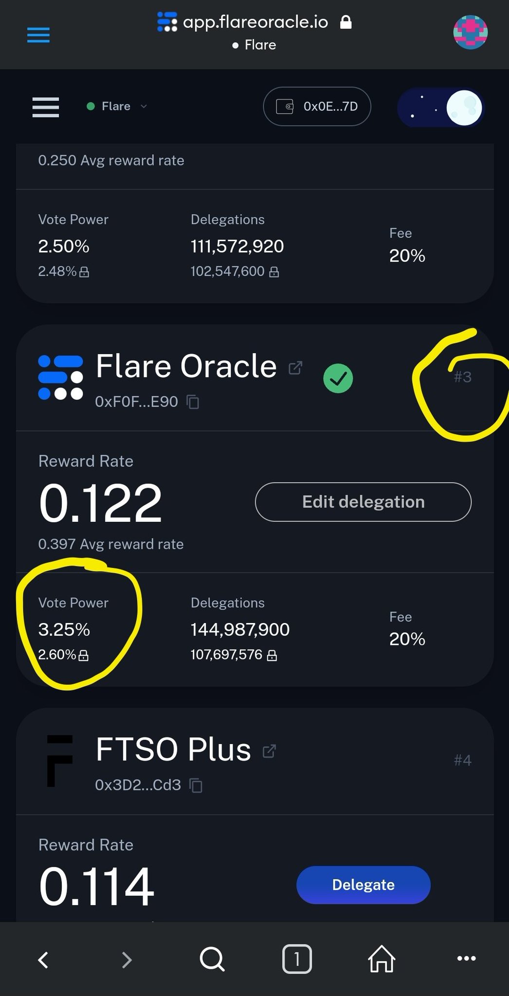 Flare Oracle (FTSO) ☀️ on Twitter: "On https://t.co/JuW7NS8qWA, you can see we are actually 3rd ...