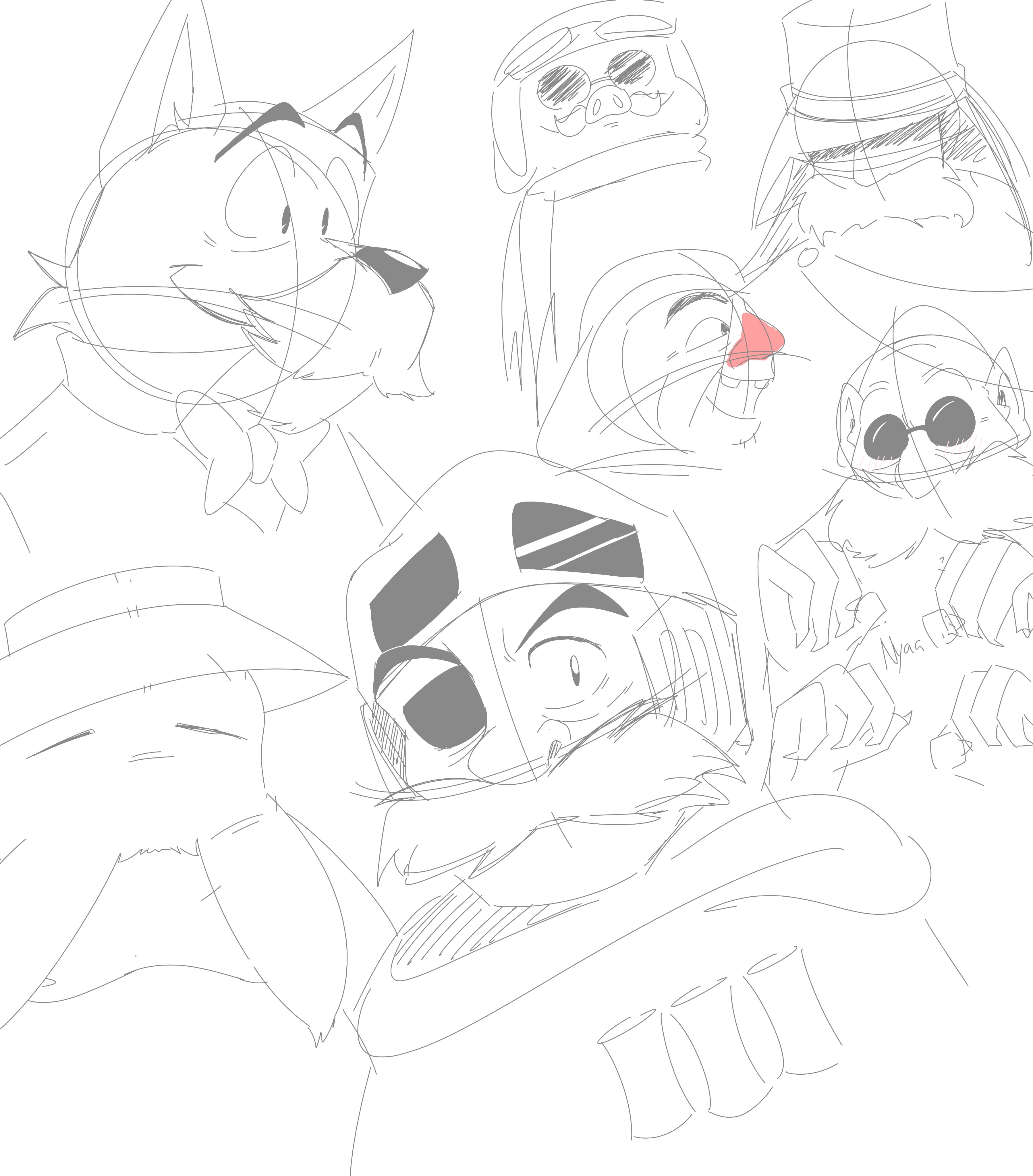 Jakes Art Gallery On Twitter 2021 Sketch Thread Part 2 T