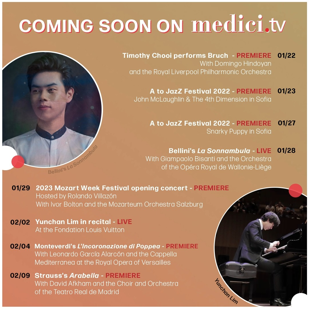 Usako on Twitter: "RT @medicitv: [COMING SOON ON http://MEDICI.TV] Violin, jazz, opera, you name ...