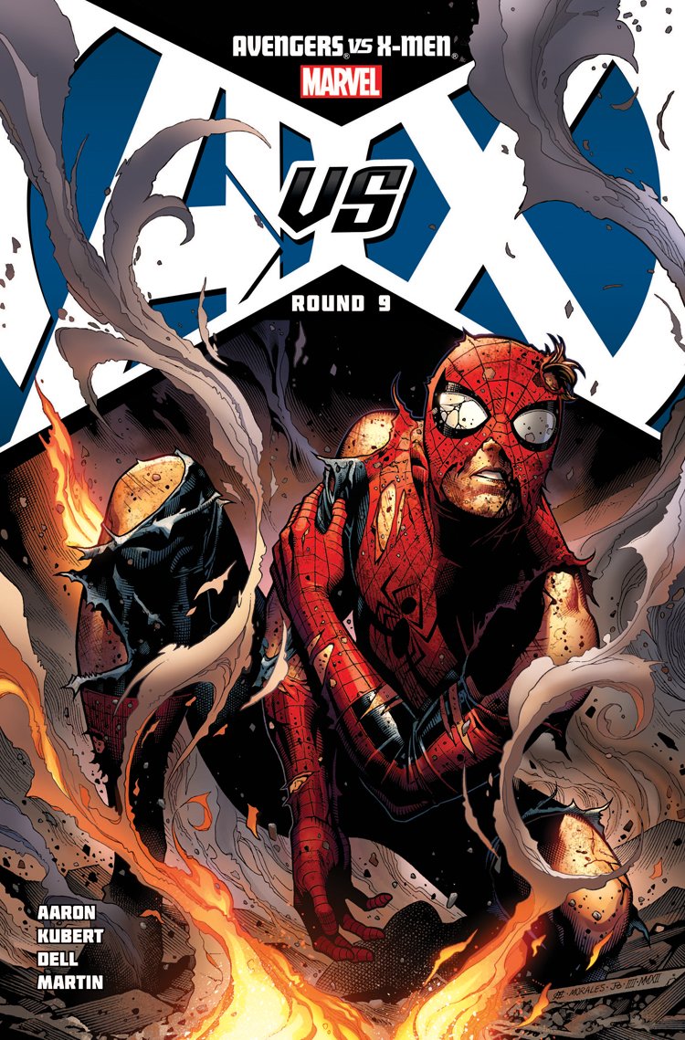Both panels were from Avengers Vs. X-Men issue #9 by the way!