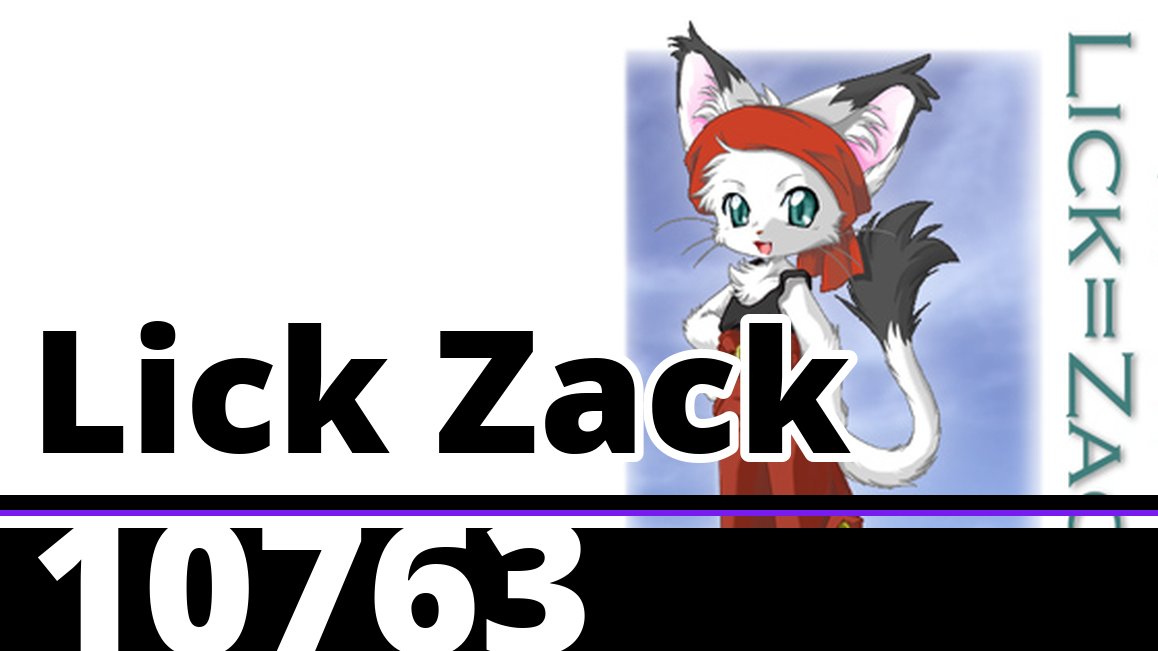 Smash Additions Bot on Twitter: "Do you know who needs to be in the new Smash game? Lick Zack ...