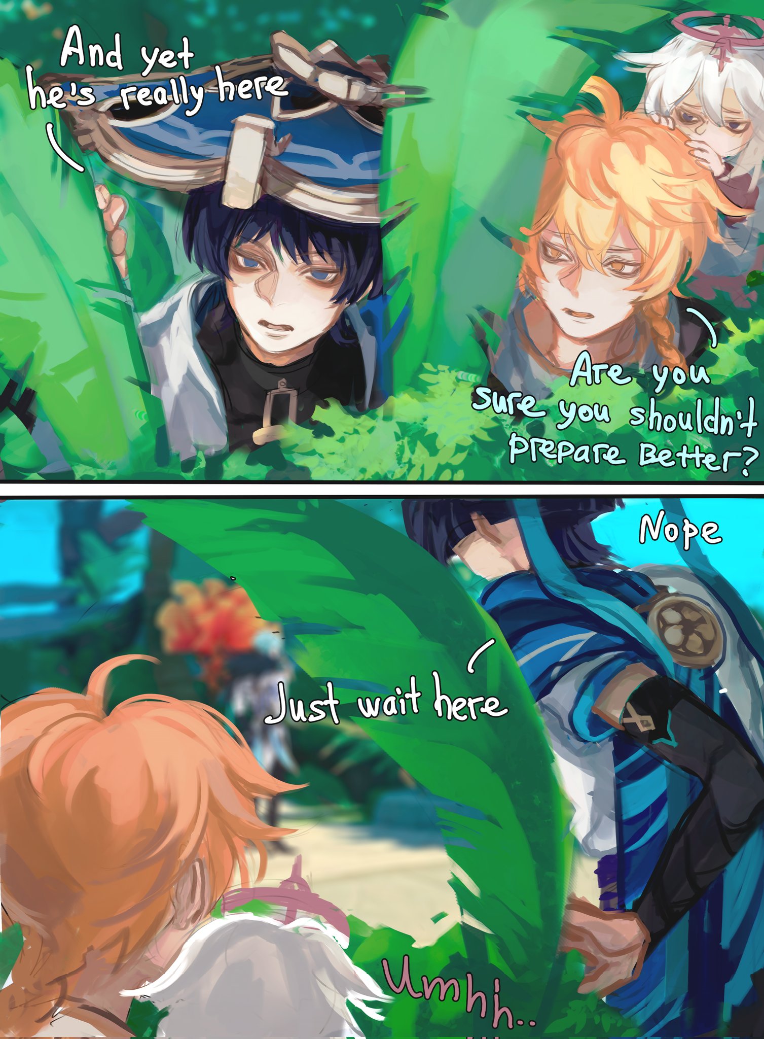 thijikoy | fighting artblock on Twitter: "how your revenge will look like? #scaramouche # ...