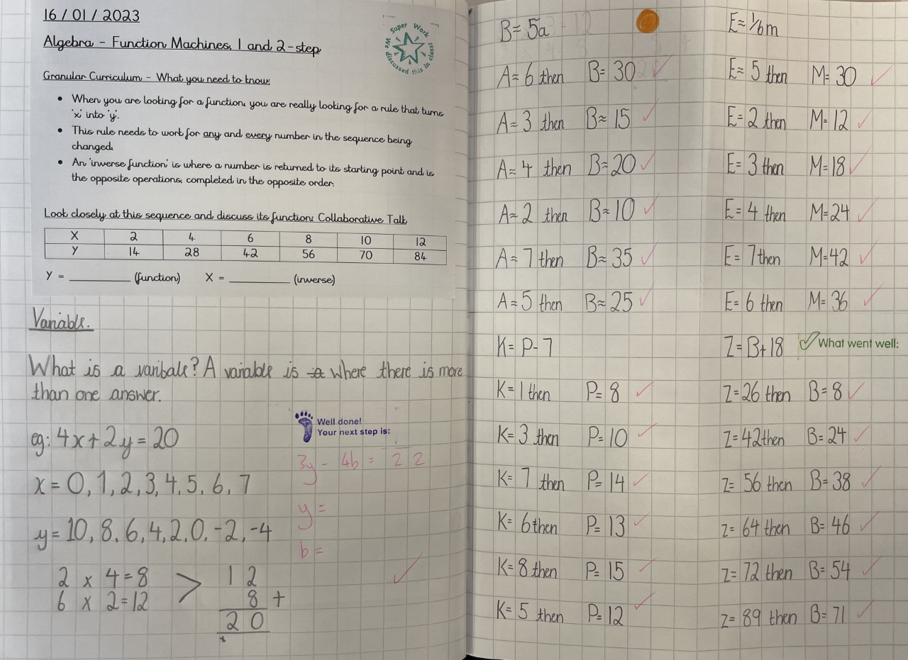 Old Bank Academy on Twitter: "Year 6 Maths - The Dreaded Algebra Here ...