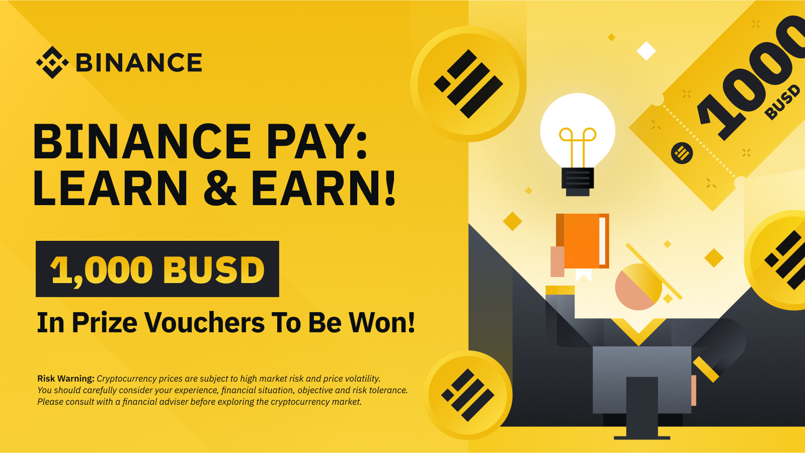 Binance Africa on Twitter: "Round 2: Join the #Binance Pay Learn & Earn challenge to share up to ...