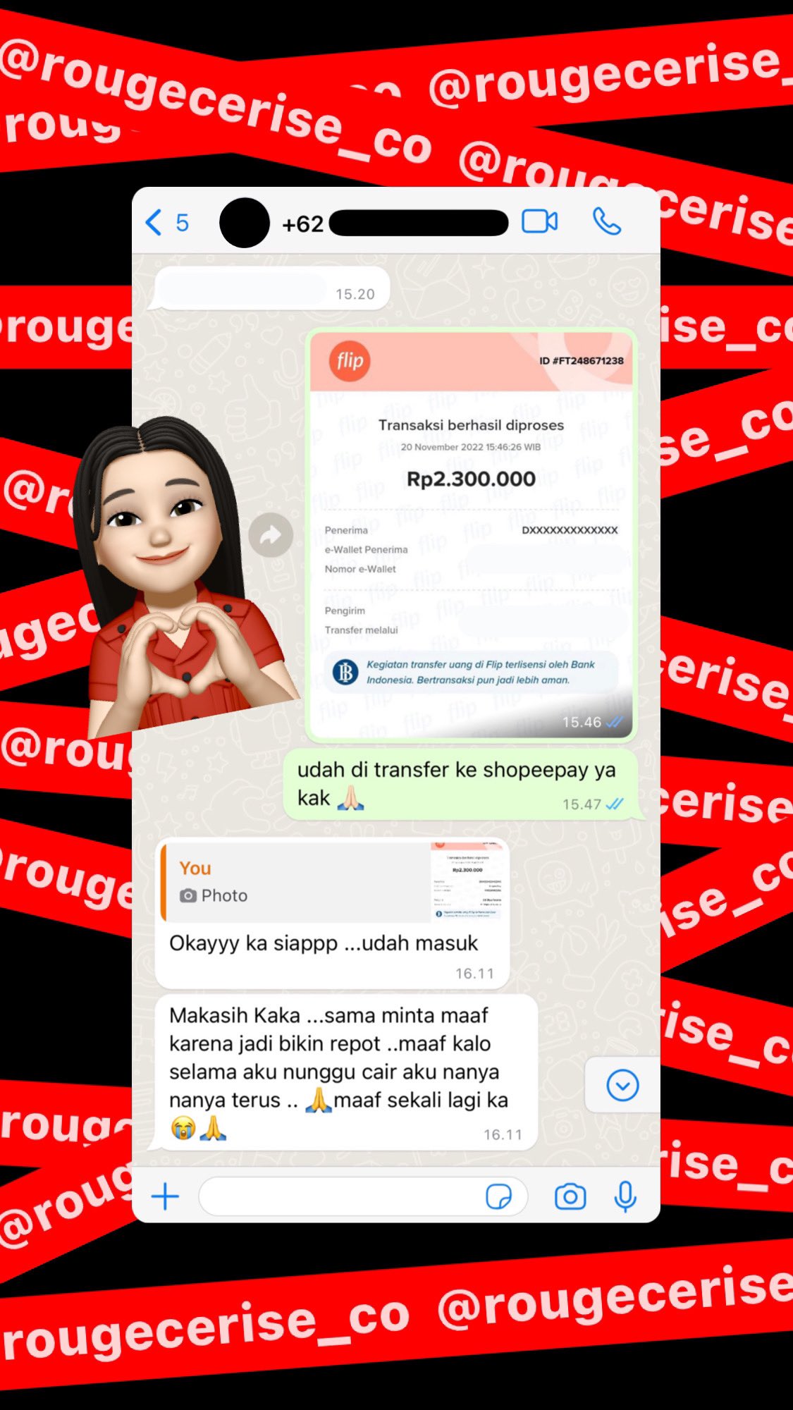 tyy🍒 | 𝚐𝚎𝚜𝚝𝚞𝚗 𝚜𝚎𝚛𝚟𝚒𝚌𝚎 (@rougecerise_co) / Twitter