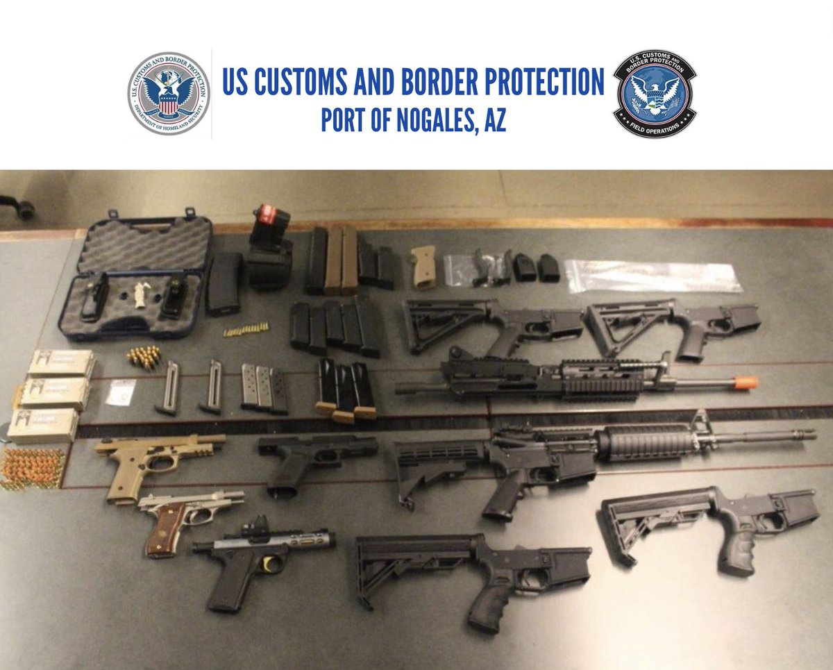 Large weapons cache going to cartel seized. > General Discussion > AR15.COM