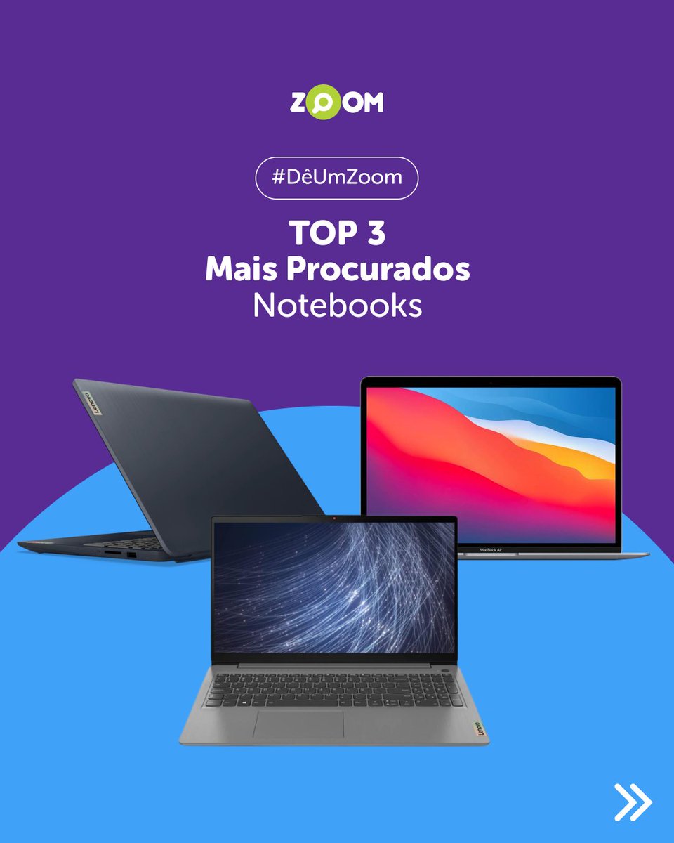 Zoom on Twitter: "Os TOP 3 notebooks mais procurados no meu site e app! 💻 Curtiu? Segue o fio! 🧶 ...
