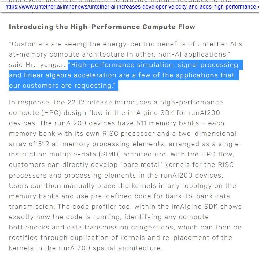 OGAWA, Tadashi on Twitter: "=> Untether AI Increases Developer Velocity and Adds High ...