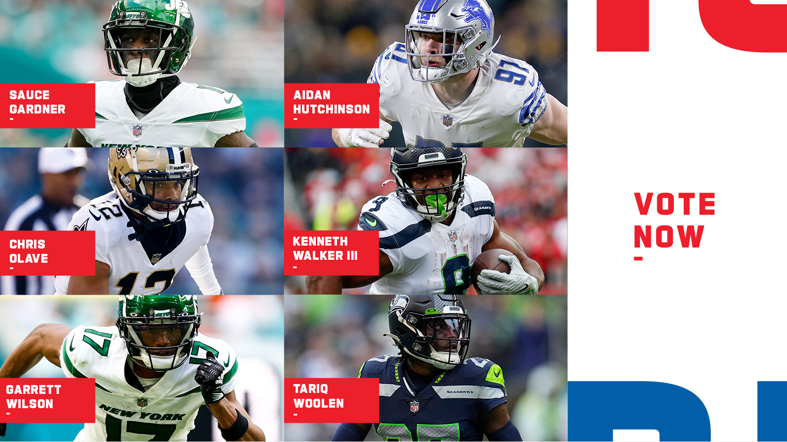 NFL on Twitter: "What a year for rookies in the NFL. Here are the six nominees for 2022 @Pepsi ...