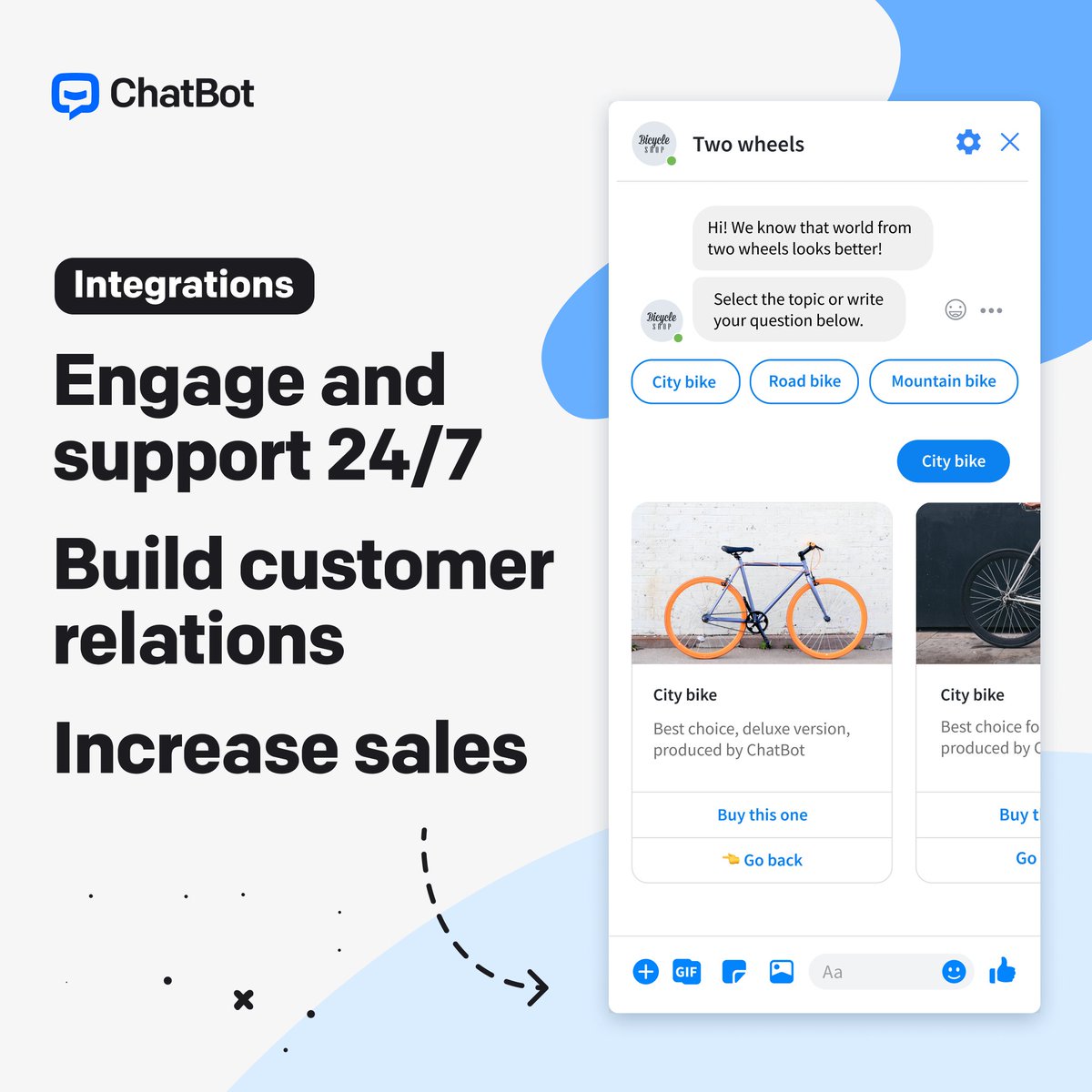 ChatBot on Twitter: "By connecting #ChatBot with your FB fan page, you will reach your followers ...